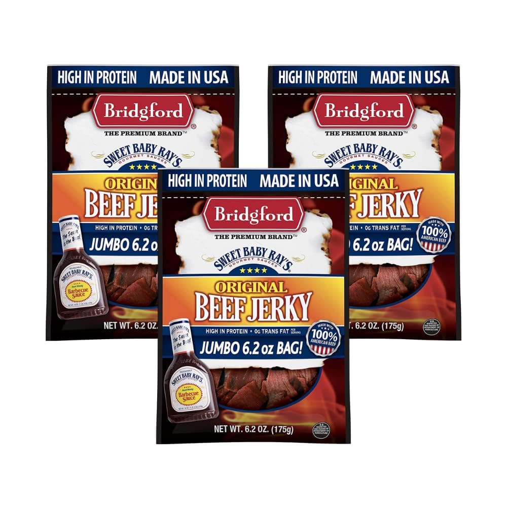 Sweet Baby Rays Beef Jerky Review - JerkySeller.com